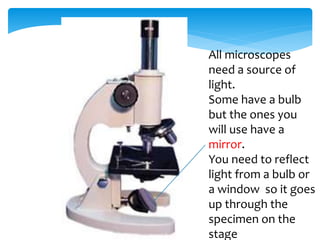 How to use a microscope | PPTX
