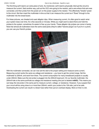 How to Use a Multimeter - SparkFun Learn.pdf