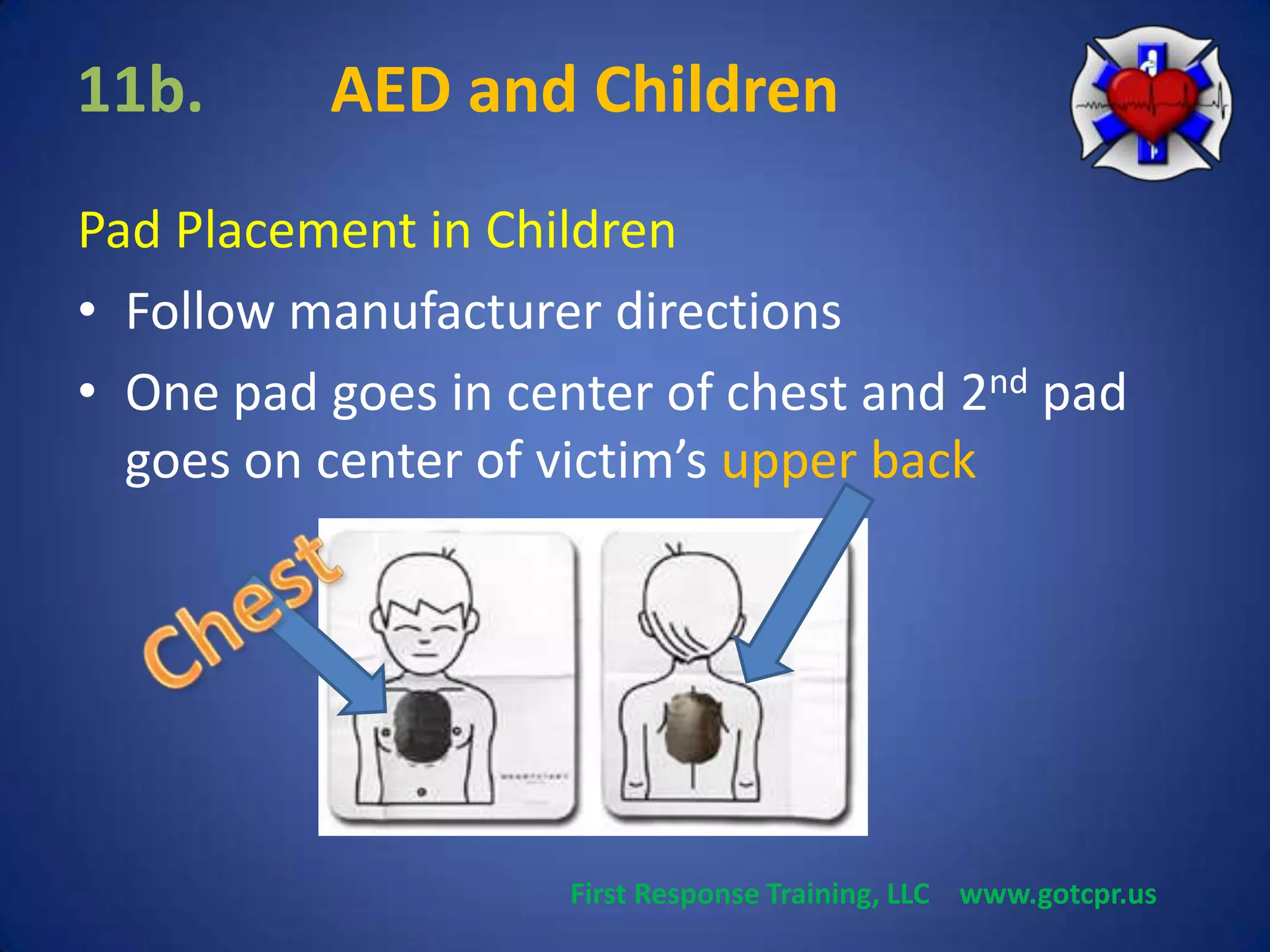 How to use an Automated External Defibrillator (AED) | PPTX