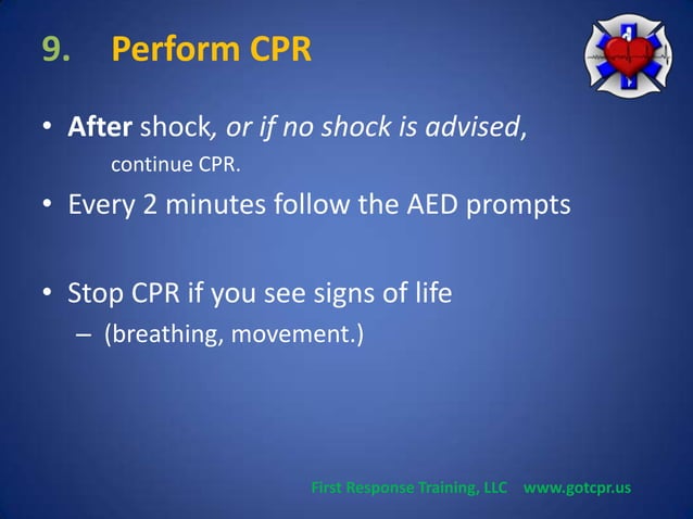 How to use an Automated External Defibrillator (AED) | PPTX | First Aid ...