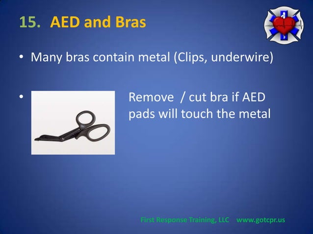 How to use an Automated External Defibrillator (AED) | PPTX | First Aid ...