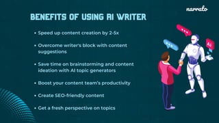 How to Use An AI Writer to Create Impactful Content | PPT