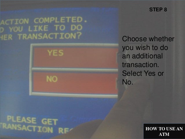 How to Use an ATM