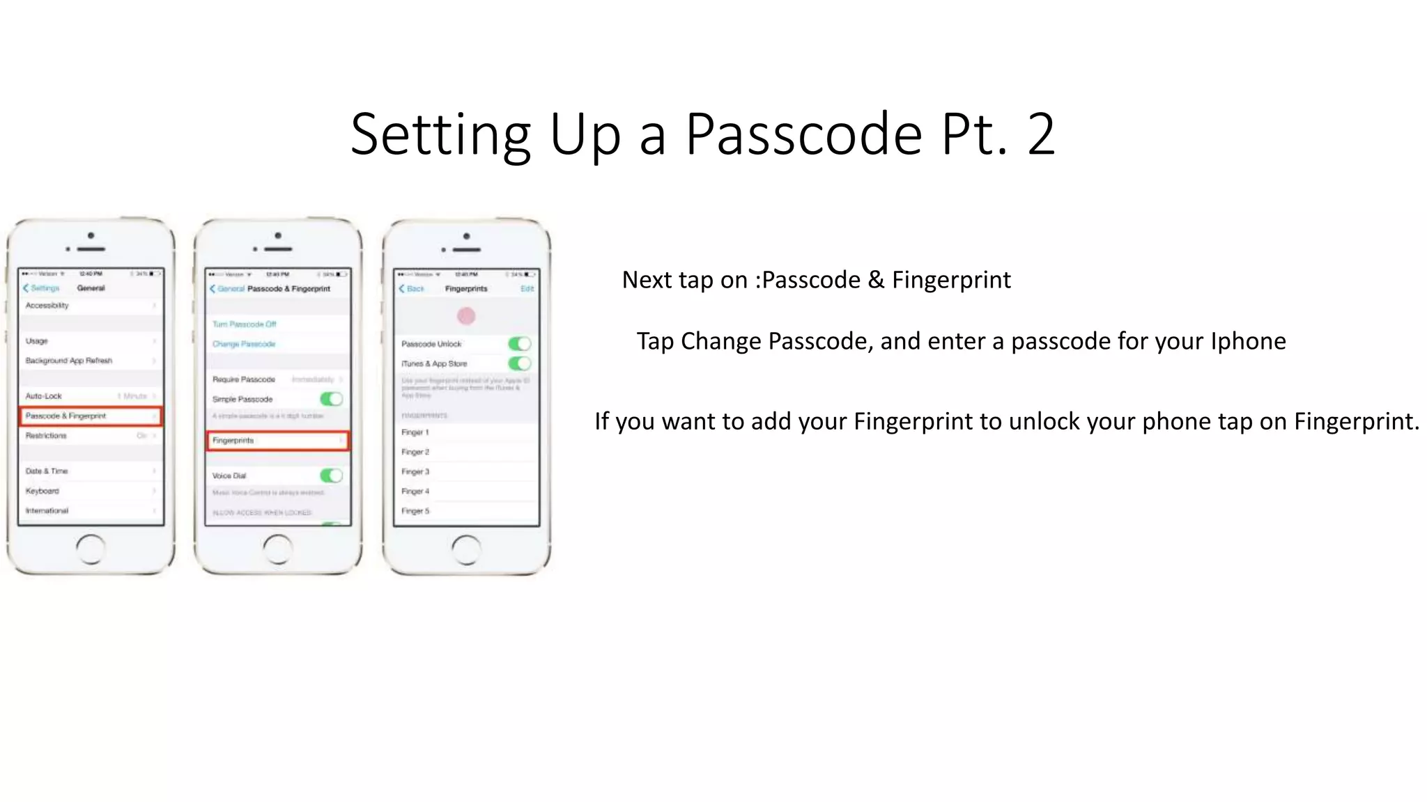 How to use an iphone | PPT