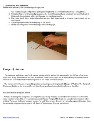 How to use a pencil | PDF