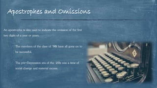 How to Use Apostrophes | PPTX