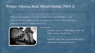 How to Use Apostrophes | PPTX