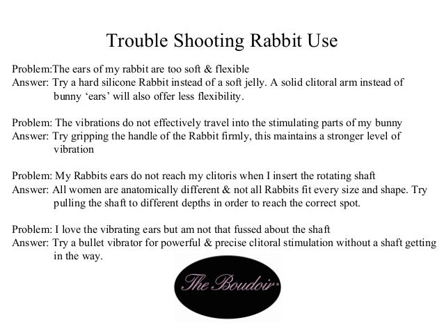How To Use A Rabbit Vibrator The Boudoir Sex Toys For Women And Coupl…