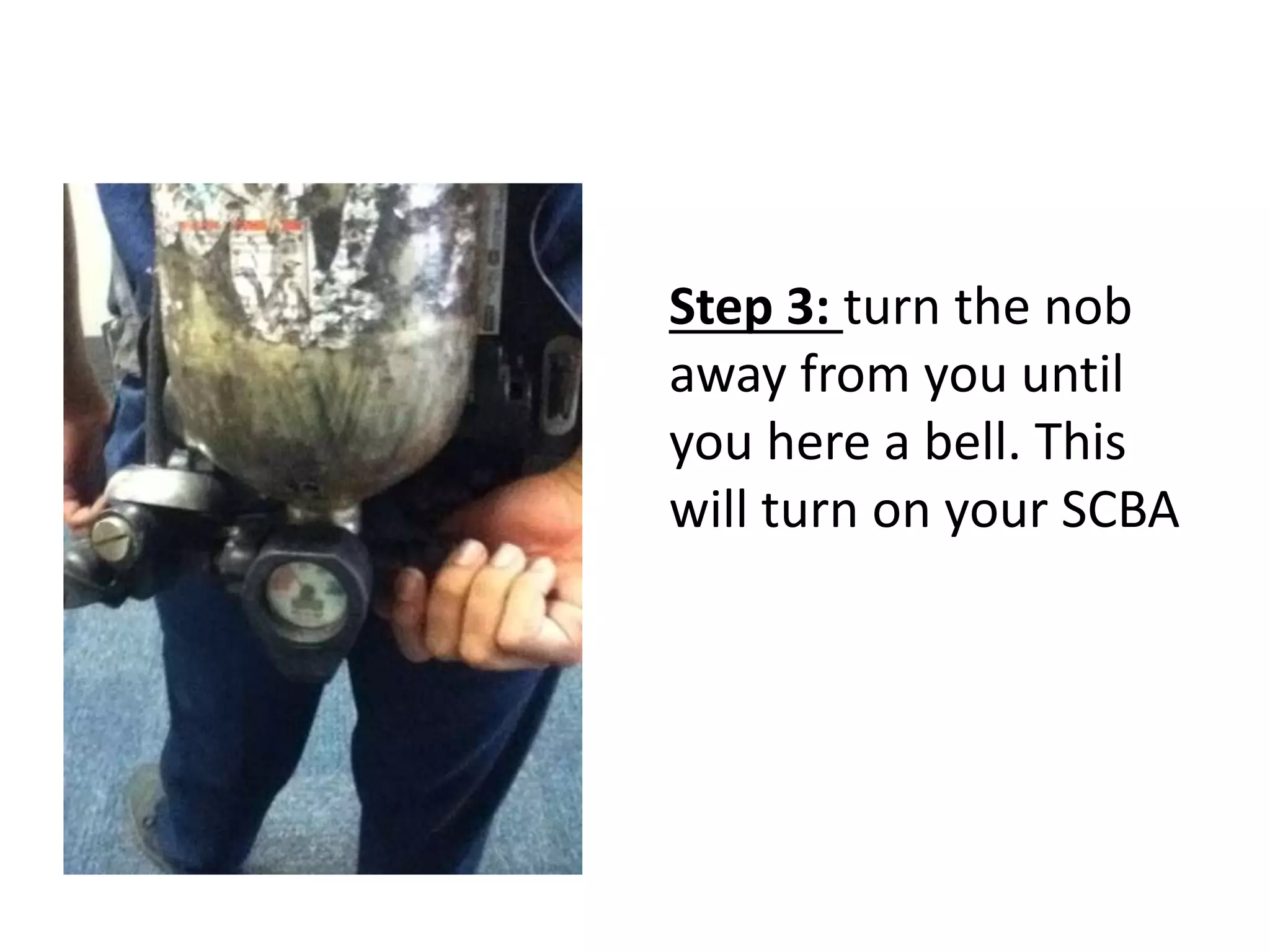 How to use a scba | PPTX