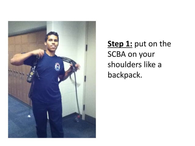 How to use a scba | PPTX