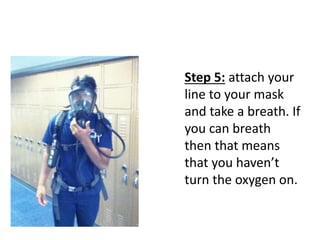 How to use a scba | PPTX