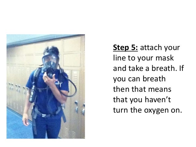 How to use a scba