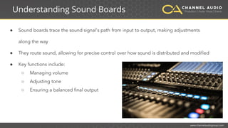 How To Use a Sound Board | Essential Tips & Tricks for Perfect Audio ...
