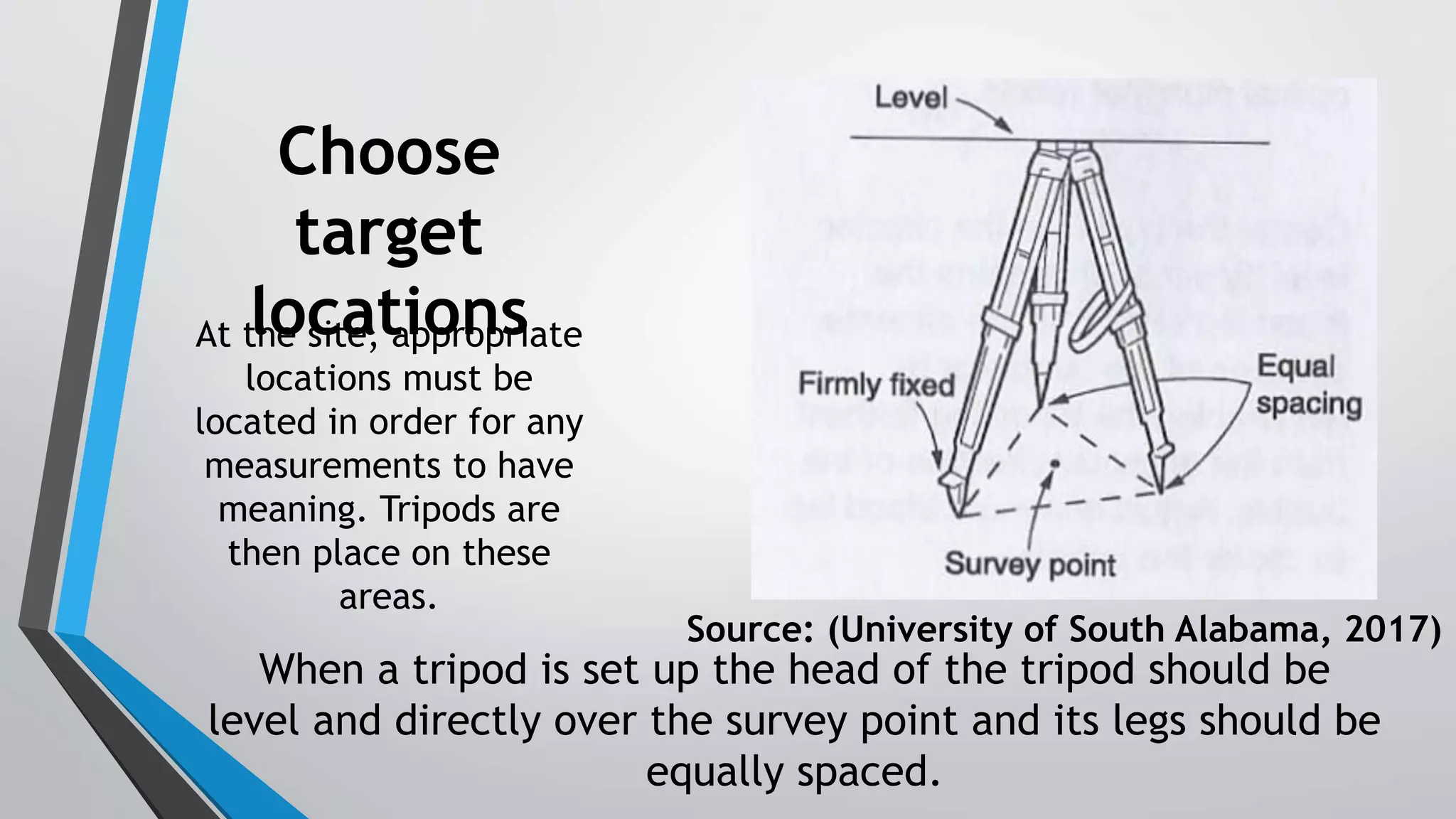 How to use a total station | PPTX