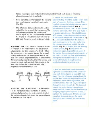 How To Use A Transit Final2 | PDF