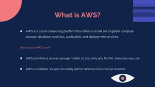 How to Use AWS to Automate Your IT Operation| Valuebound | PPT