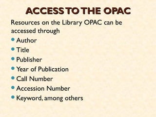 Utilizing Babcock University Library Resources using Online Public ...