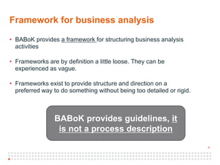 How to use BABoK 3.0? | PDF