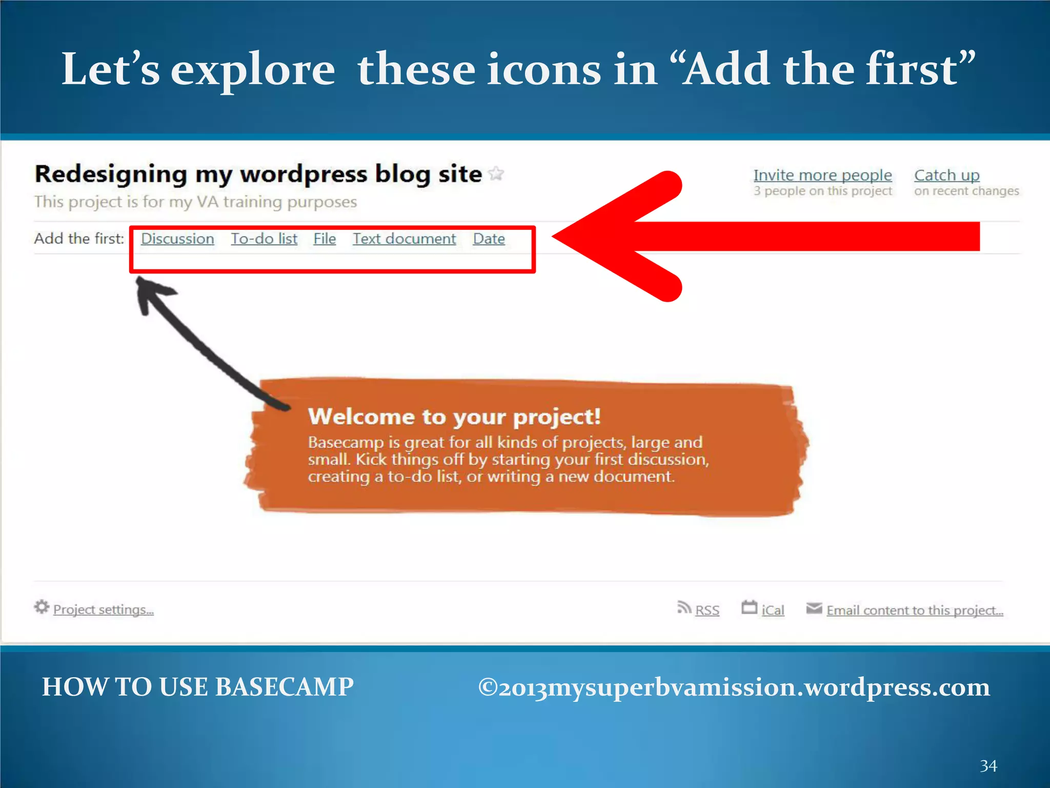 How to use basecamp | PPT