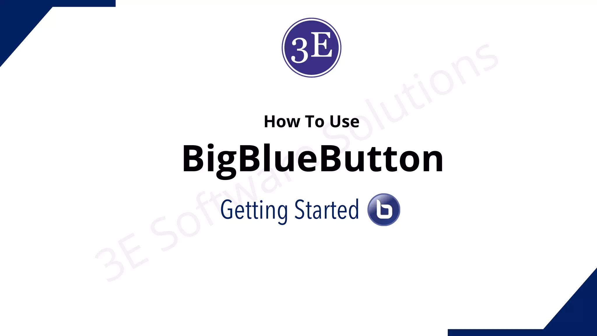 How to Use BigBlueButton? BigBlueButton Tutorial - Step by Step | PDF