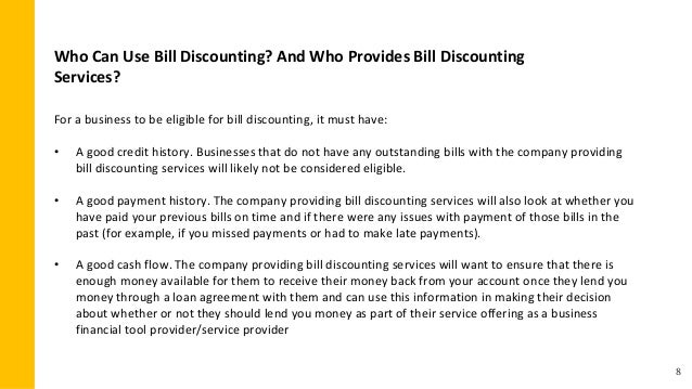 How to Use Bill Discounting to Achieve a Sustainable and Profitable ...