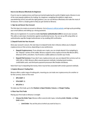 How to Use Binance Effectively for Beginners.docx