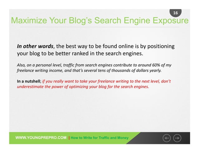 How to Use Blogging to Fuel Your Freelance Writing Business | PPT
