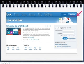 Howto use BOX | PDF