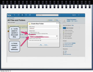 Howto use BOX | PDF