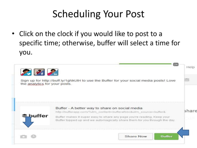 How to use buffer app | PPT