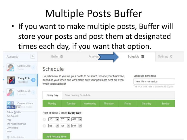 How to use buffer app | PPT