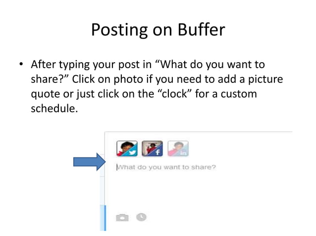 How to use buffer app | PPT