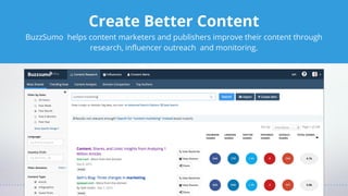 Overview of BuzzSumo | PDF