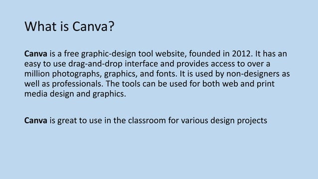 How to use Canva in the classroom | PPTX
