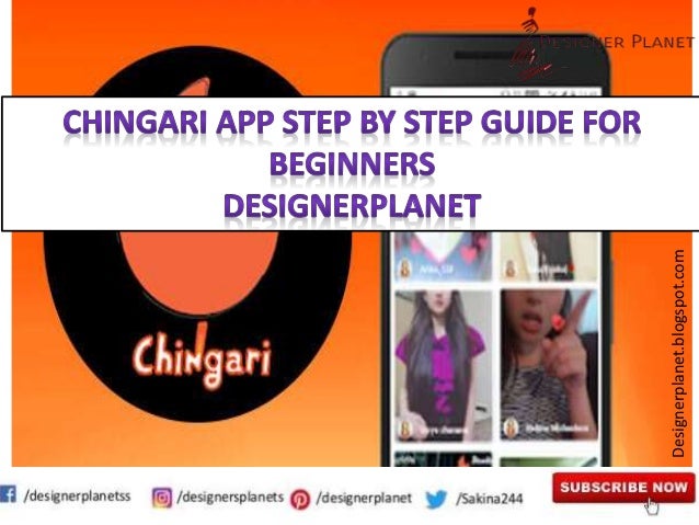 How to use chingari app chingari app kaise use kare designerplanet