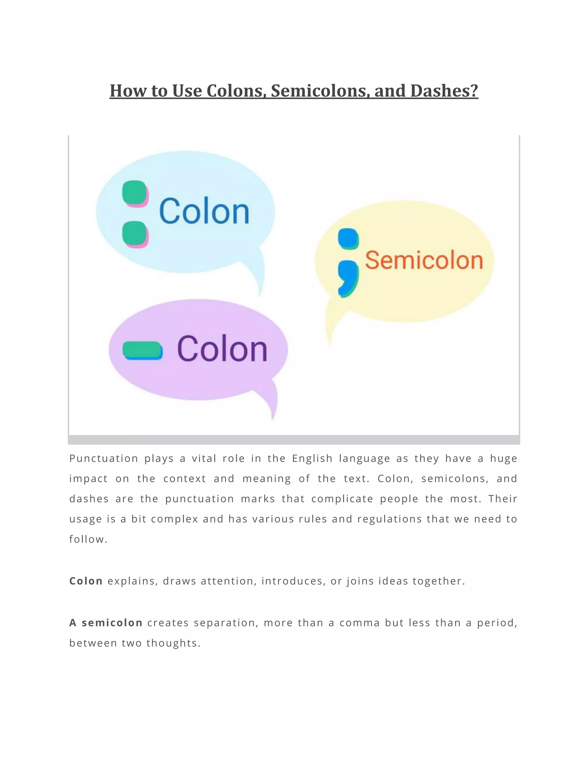 How to Use Colons Semicolons and Dashes.pdf