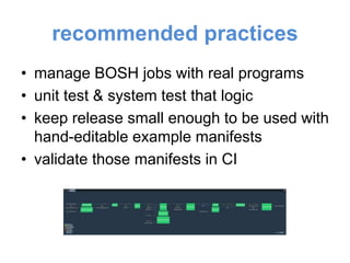 How to use Concourse CI to deliver BOSH releases | PPT