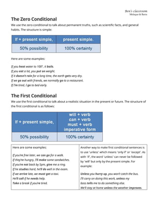 How to use conditionals in English...pdf