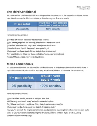 How to use conditionals in English...pdf