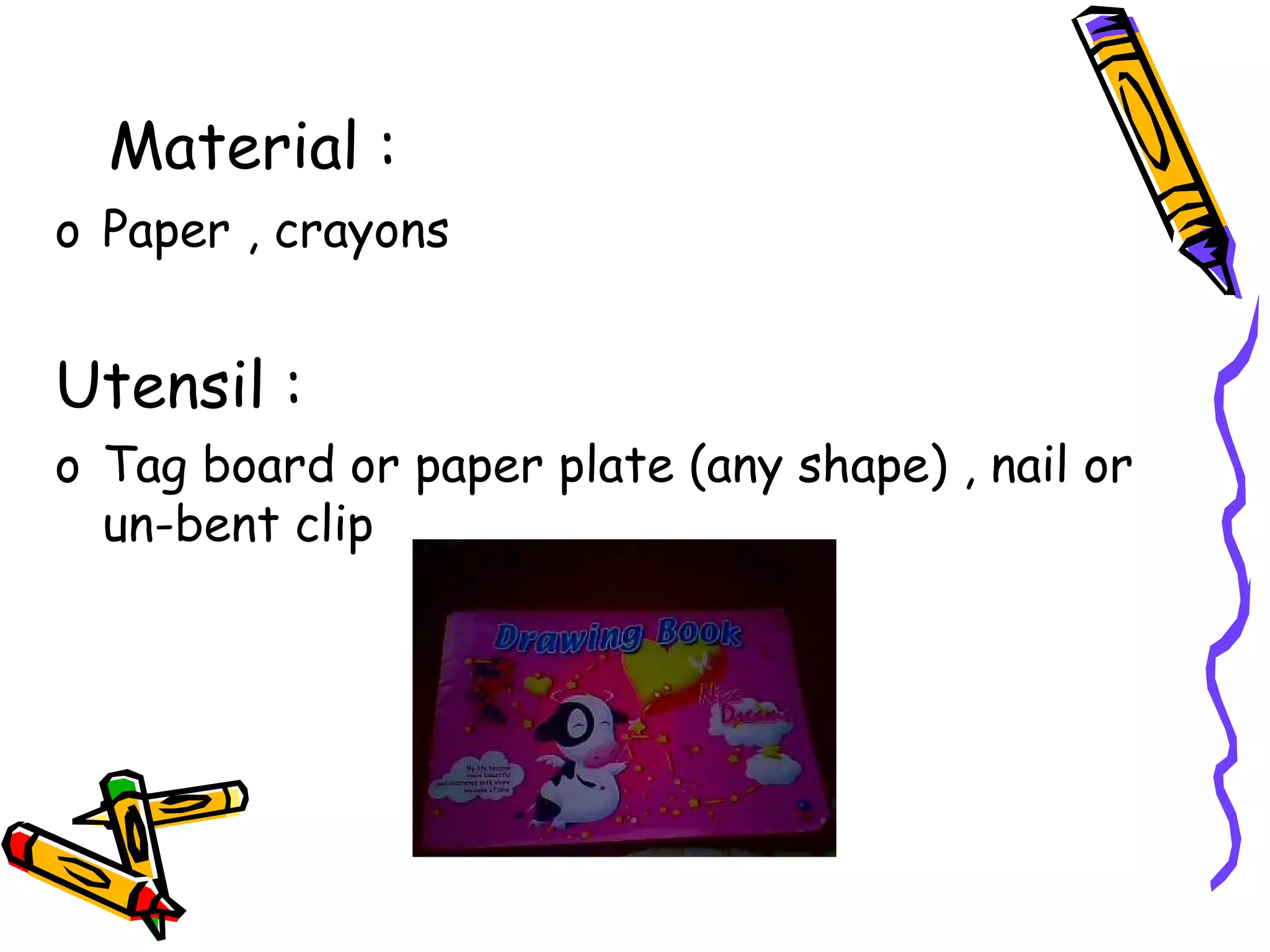 How to use crayon etching | PPT