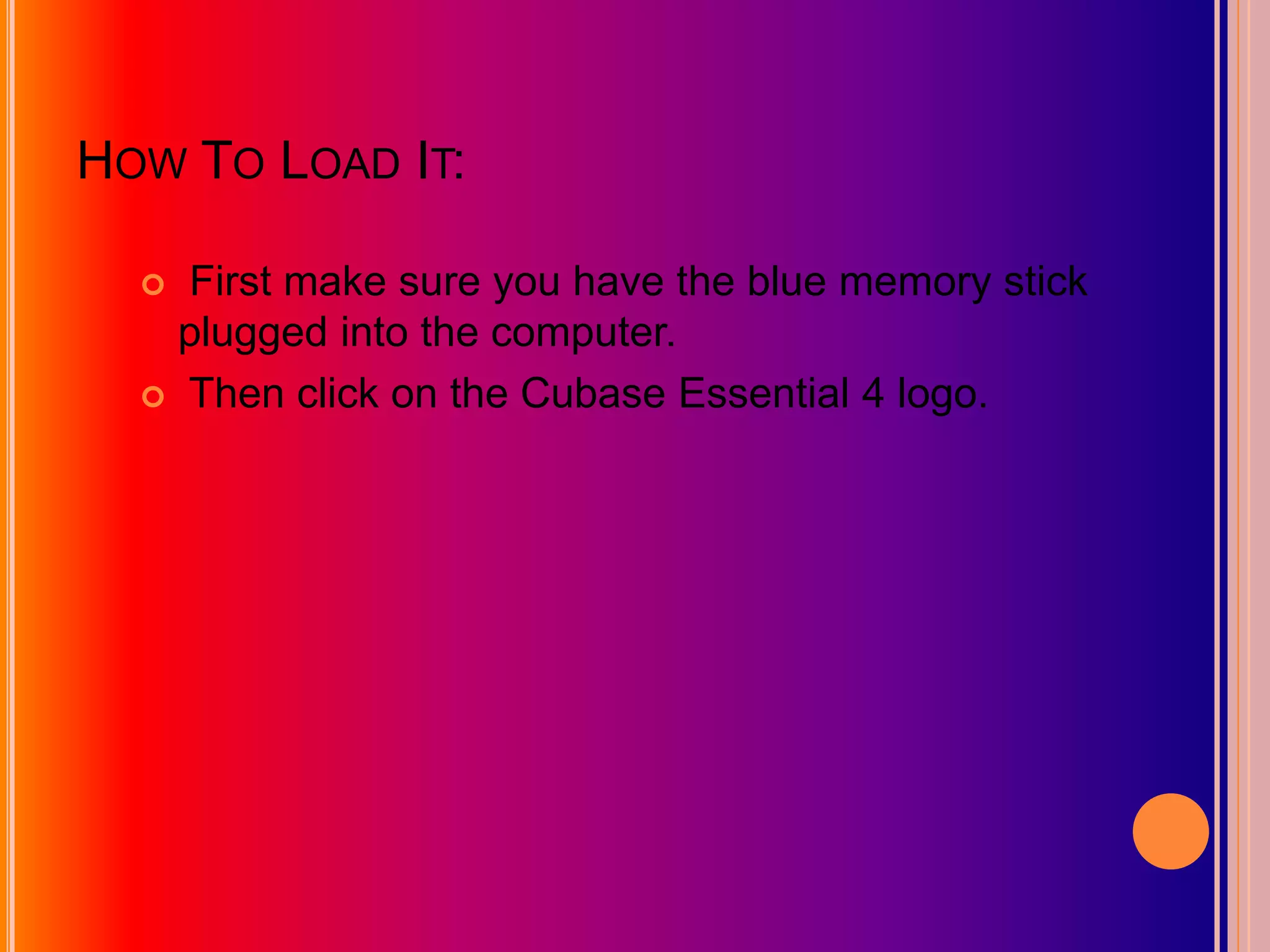 How to use cubase | PPTX