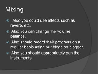 Cubase Presentation Cain | PPTX