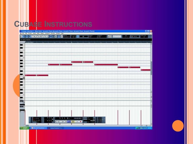 How To Use Cubase and understanding sound | PPT