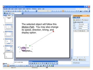 How to use custom animation | PPT