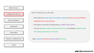 How to Use Customer Examples When Cold Calling | PPT