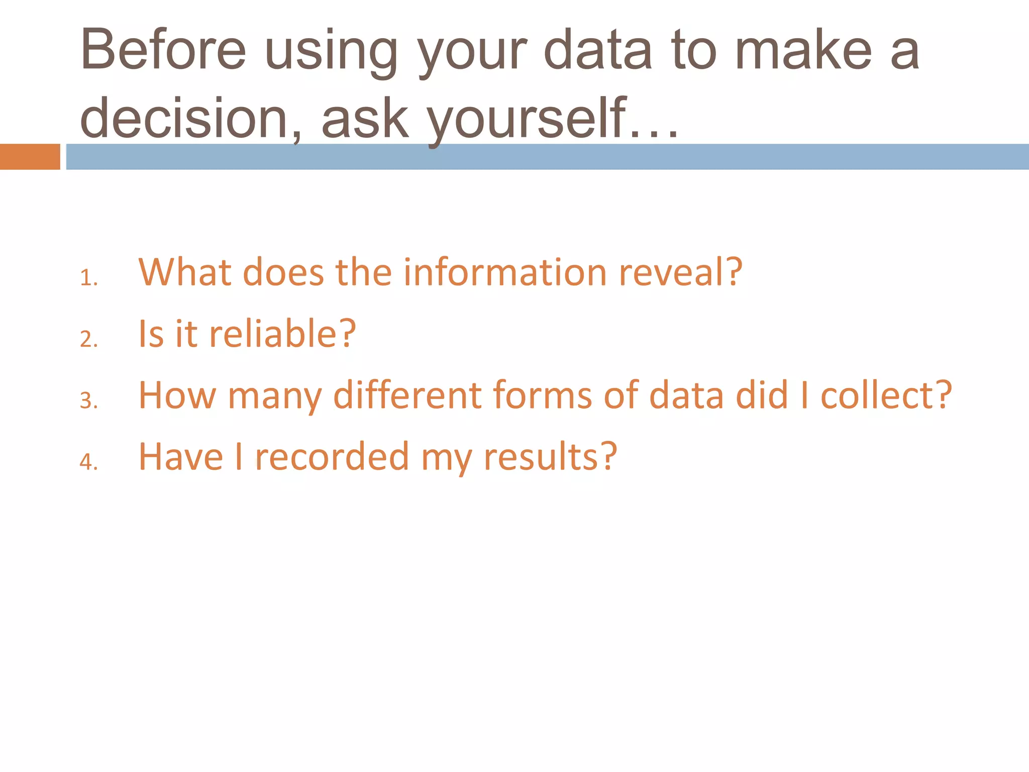 How to Use Data to Drive Instruction | PPTX