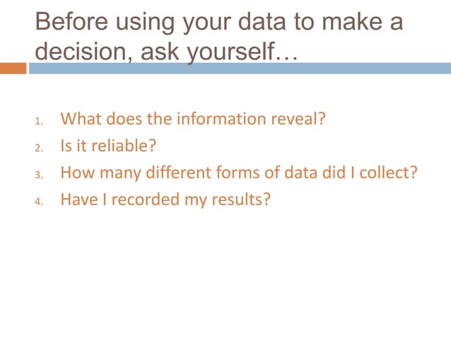 How to Use Data to Drive Instruction | PPTX | Educational Assessment ...