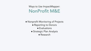 Webinar - How to Use Data Visualization Tools to Show Impact | PPT