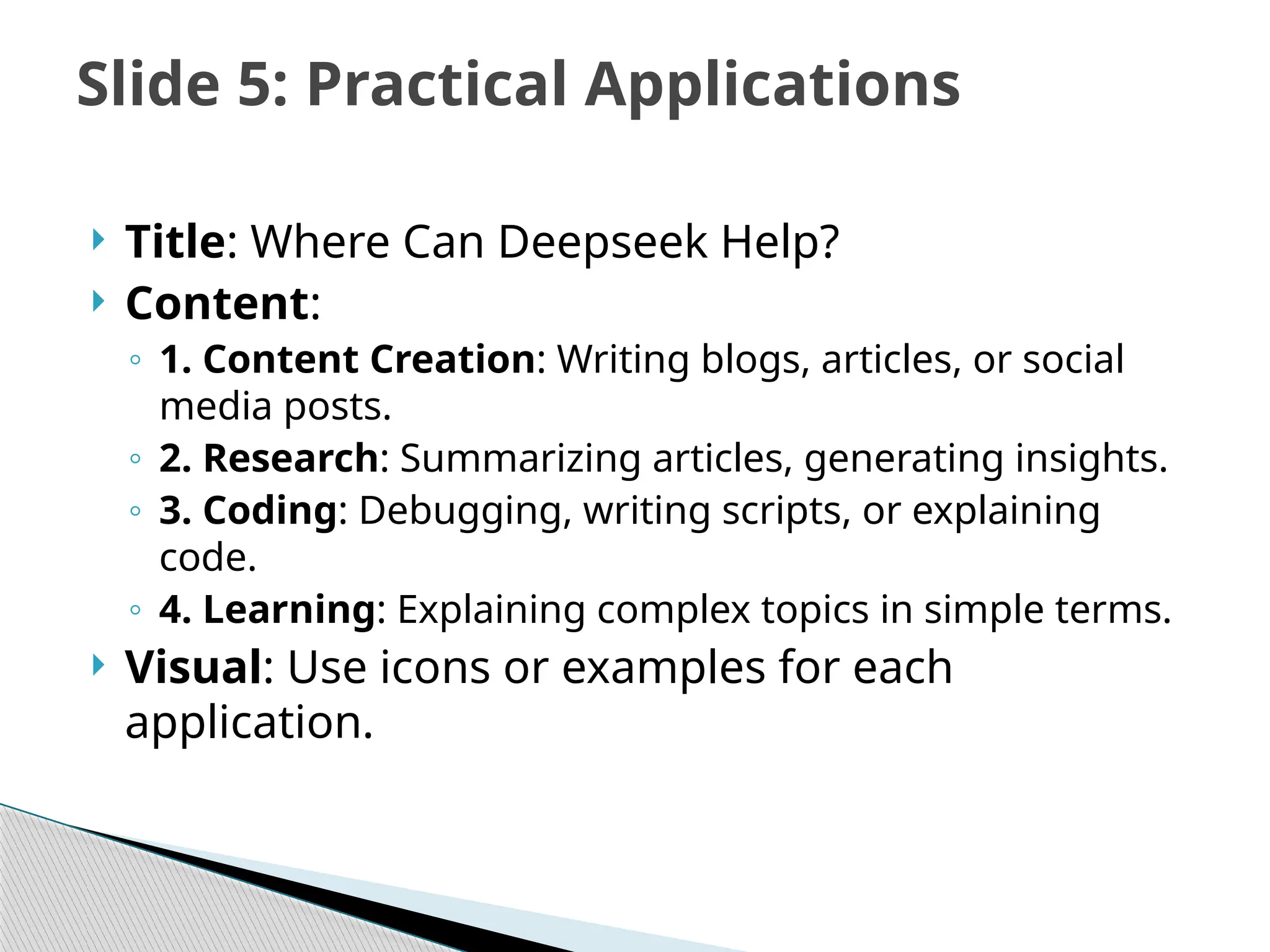 How to use Deepseek and benefit from the AI App | PPTX