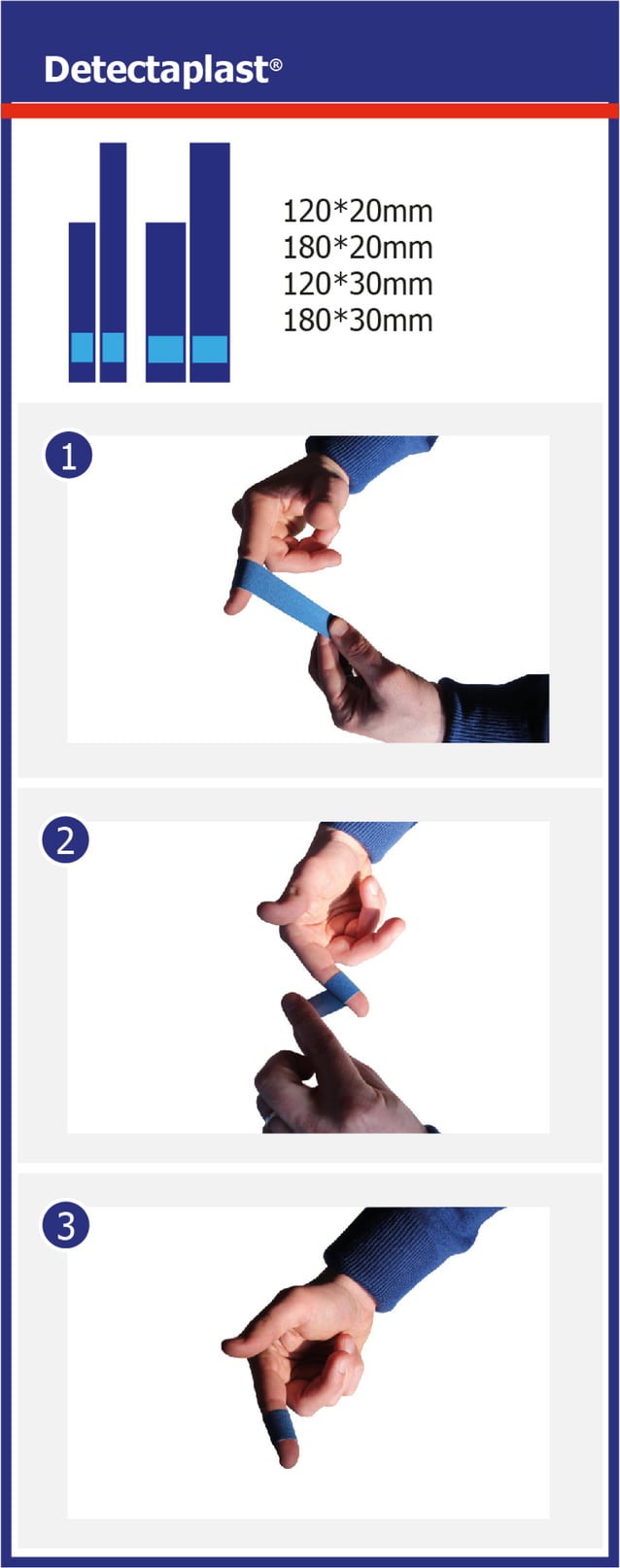 How to use detectaplast detectable plasters poster | PDF
